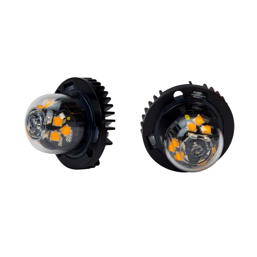 PROSIGNAL - HAL09 - 9 LED HIDE-A-WAY STROBE - AMBER