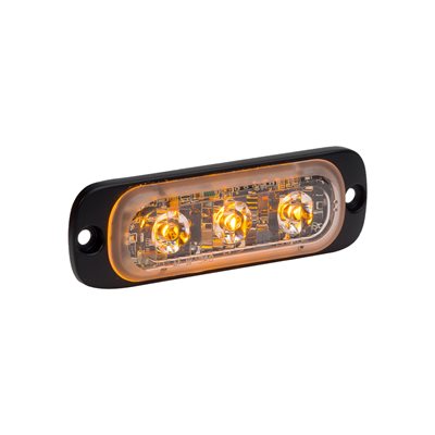 PROSIGNAL - ST3 - 3 LED SURFACE / MT - AMBER