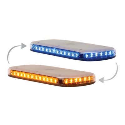 PROSIGNAL - MICRO-BAR EX.16 - PERMANENT 12-24V - AMBER / BLUE