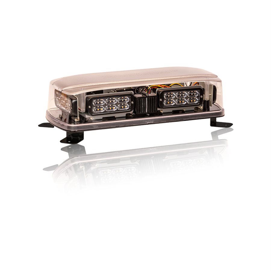 PROSIGNAL - FIERY HEAT PERMANENT / MT HIGH DOME - AMBER / CLEAR LENS