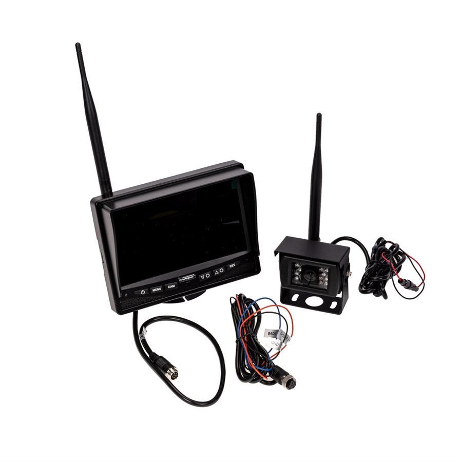 PROSIGNAL - MONITEUR QUAD 7’’ SANS-FIL + 1X CAMÉRA DE RECUL SANS-FIL ...